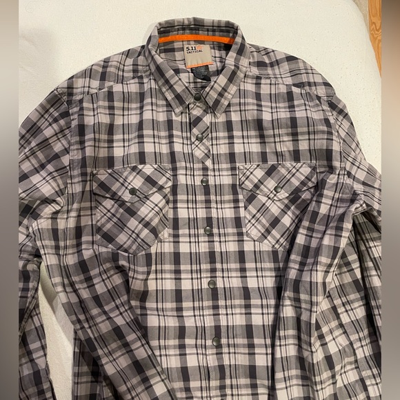 5.11 Tactical | Shirts | 51 Tactical Plaid Flannel Shirt | Poshmark